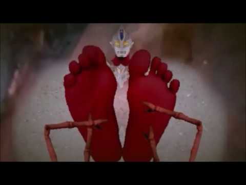 Ultraman Max's Feet Tickled by Darii