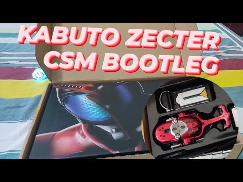 |Unboxing| Mở hộp CSM Kabuto Zecter Bootleg (hàng pháp sư) - YouTube