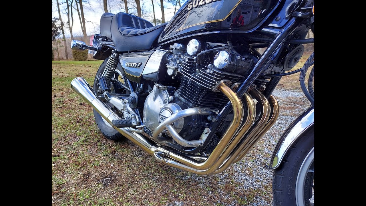 1983 Suzuki GS1100L Delkevic Exhaust - Part 1 - Unboxing - YouTube