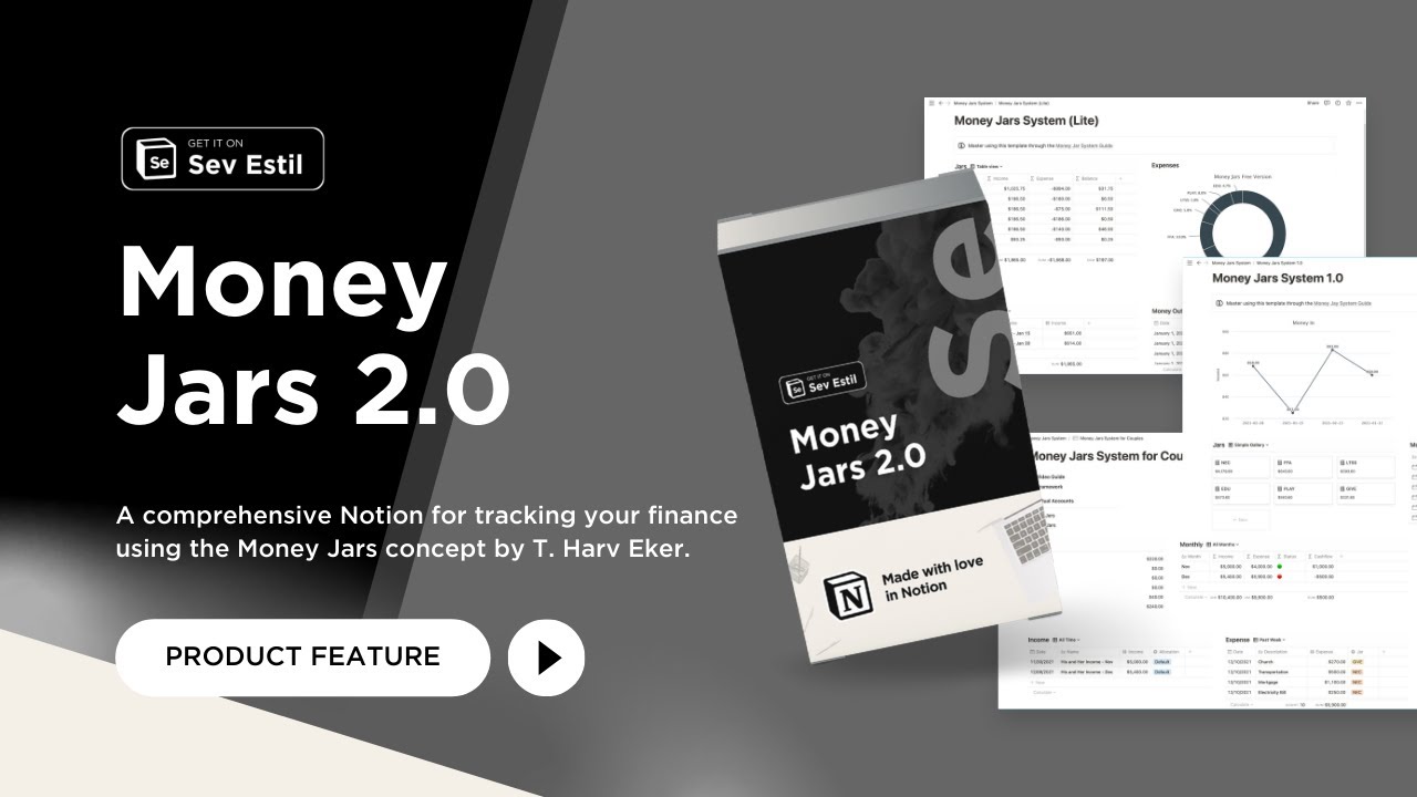 I Built a Money Jar System in Notion - YouTube
