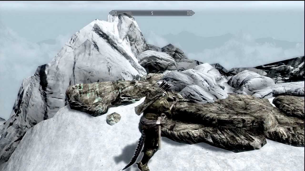 Skyrim: Notched Pickaxe Easter Egg - YouTube