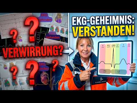 EKG lesen für Pflege und Medizin | Prüfungssicher erklärt | Dr. Claudia Bignion