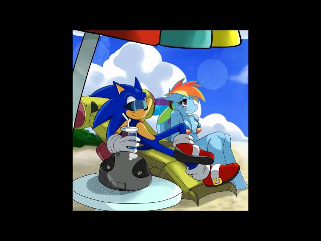 Sonic X Rainbow Dash Human 2801