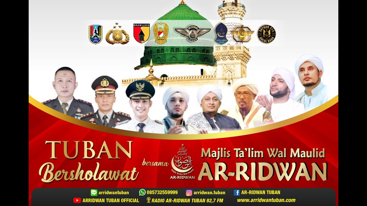 Live Tuban Bersholawat Bersama Majelis Ar Ridwan Tuban di Rest Area ...