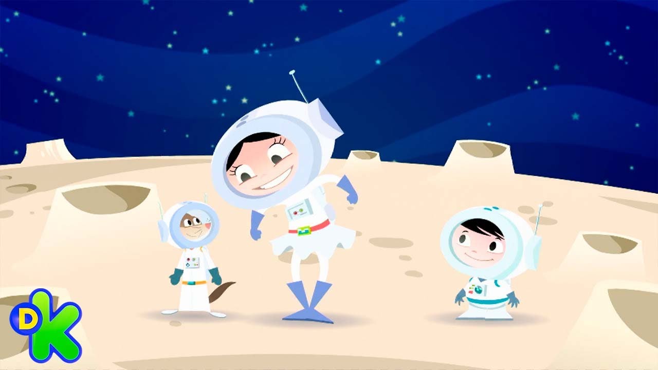 ¡Aventura de astronautas! Muy livianos en la luna | El Mundo de Luna ...