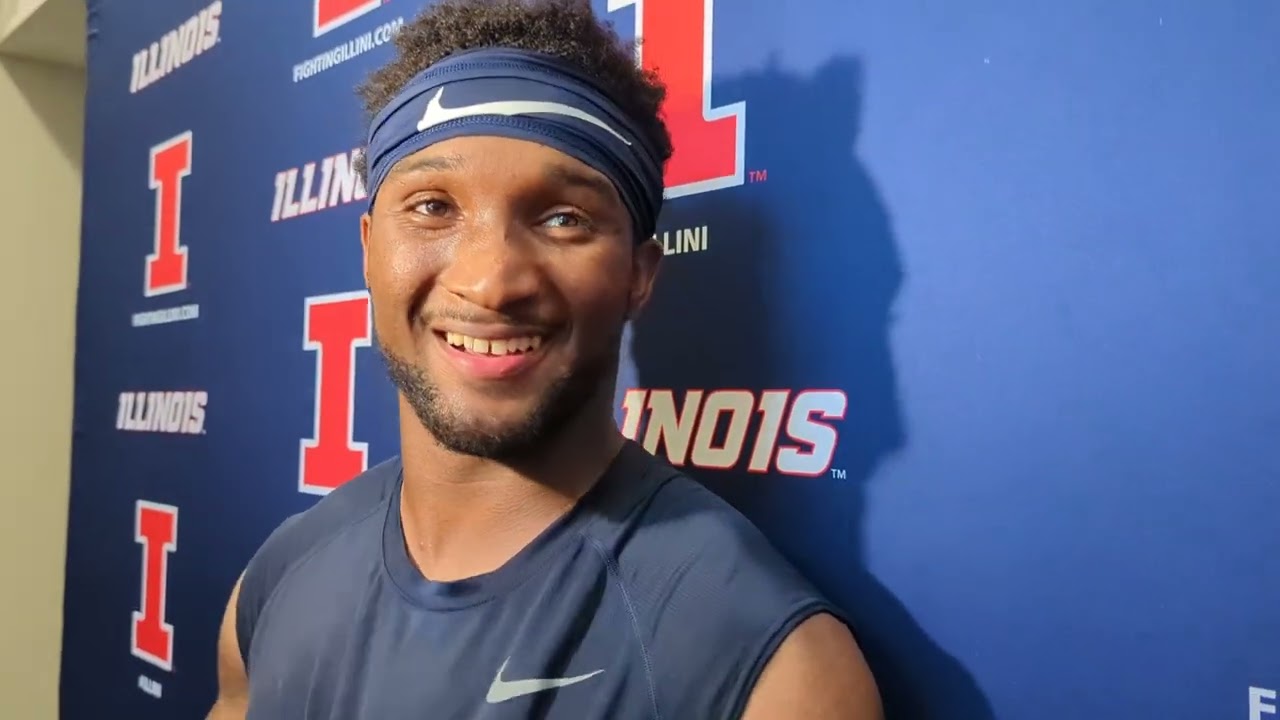 Chattanooga Week: Illini WR Isaiah Williams - YouTube