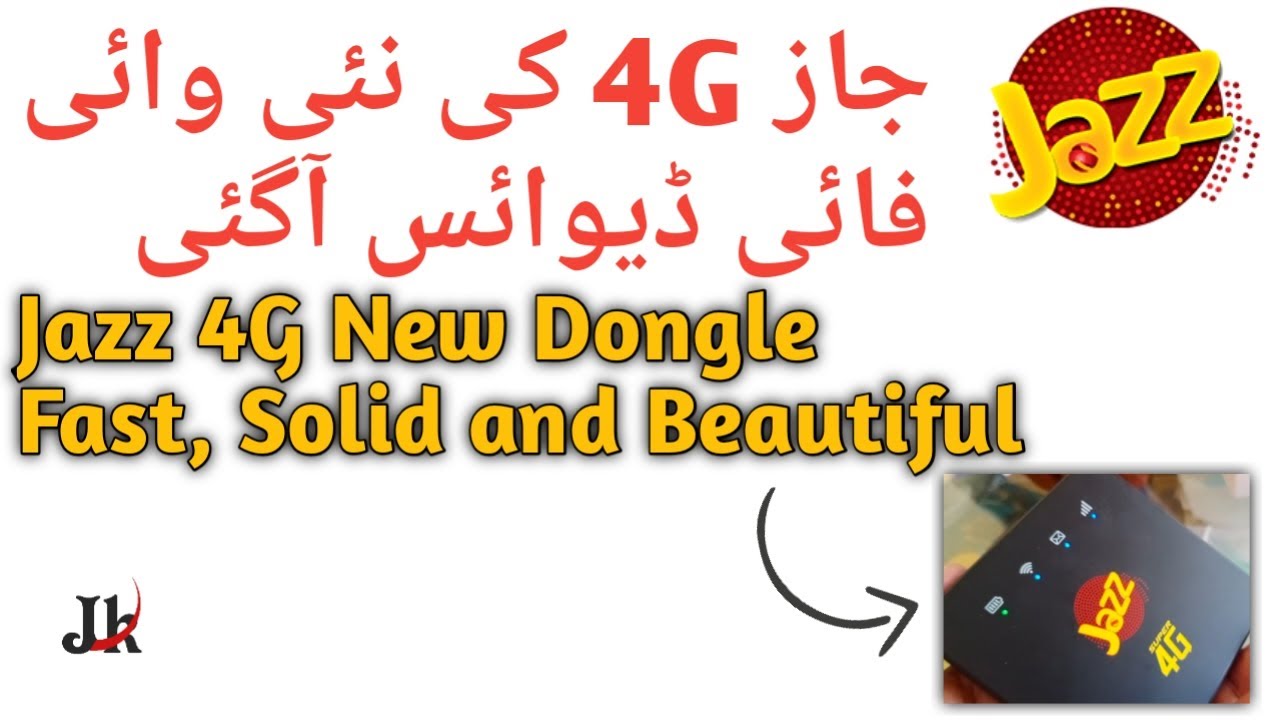 Jazz 4G New Dongle (Wifi Device) Review | Jazz 4G New Wingle Like Touch ...