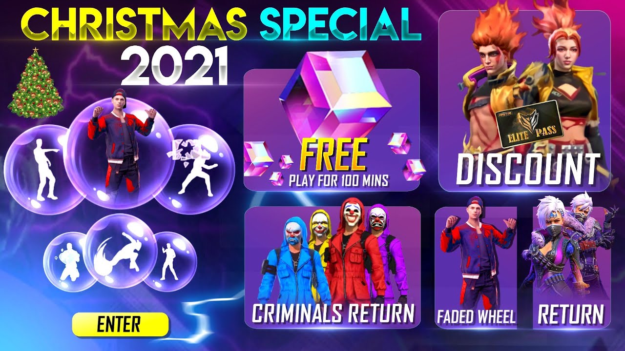Christmas Special Event Free Fire Full Update Latest News || - YouTube