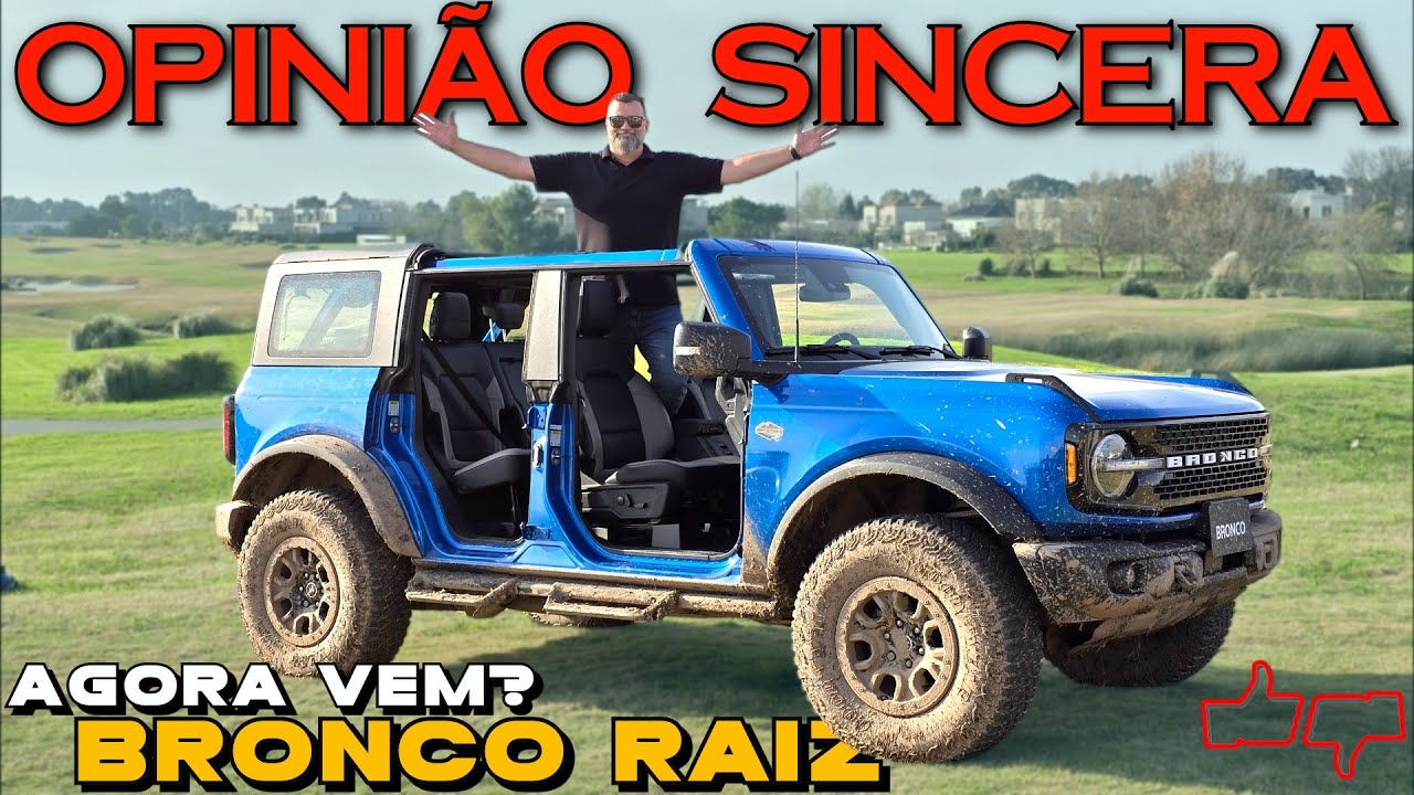 Caminhoes De Lama Ford Bronco Anti Wrangler. Conduzimos O Ford Bronco,