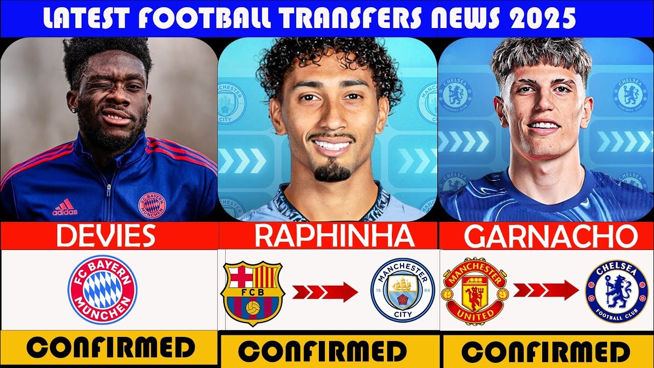 🚨THE LATEST CONFIRMED TRANSFER NEWS AND RUMOURS WINTER TRANSFERS 2025 ...
