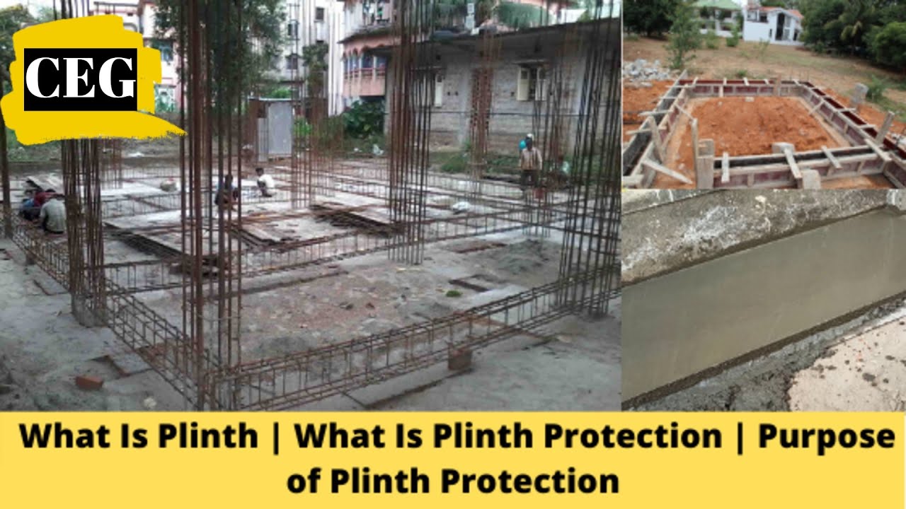 Plinth Protection and its Objectives || Necessity of Plinth Protection ...