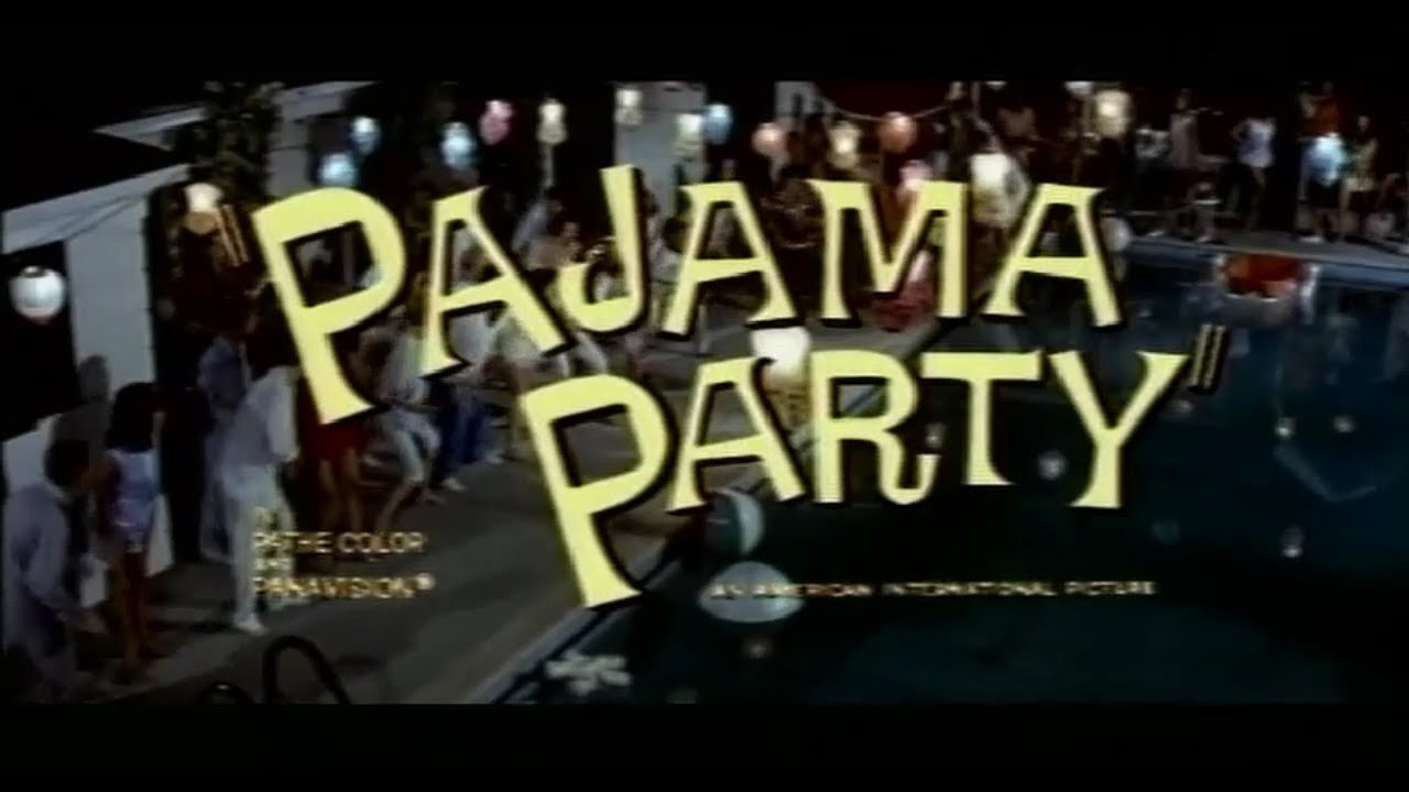 Pajama Party (1964) Passed | Comedy, Musical, Romance, Home Video ...