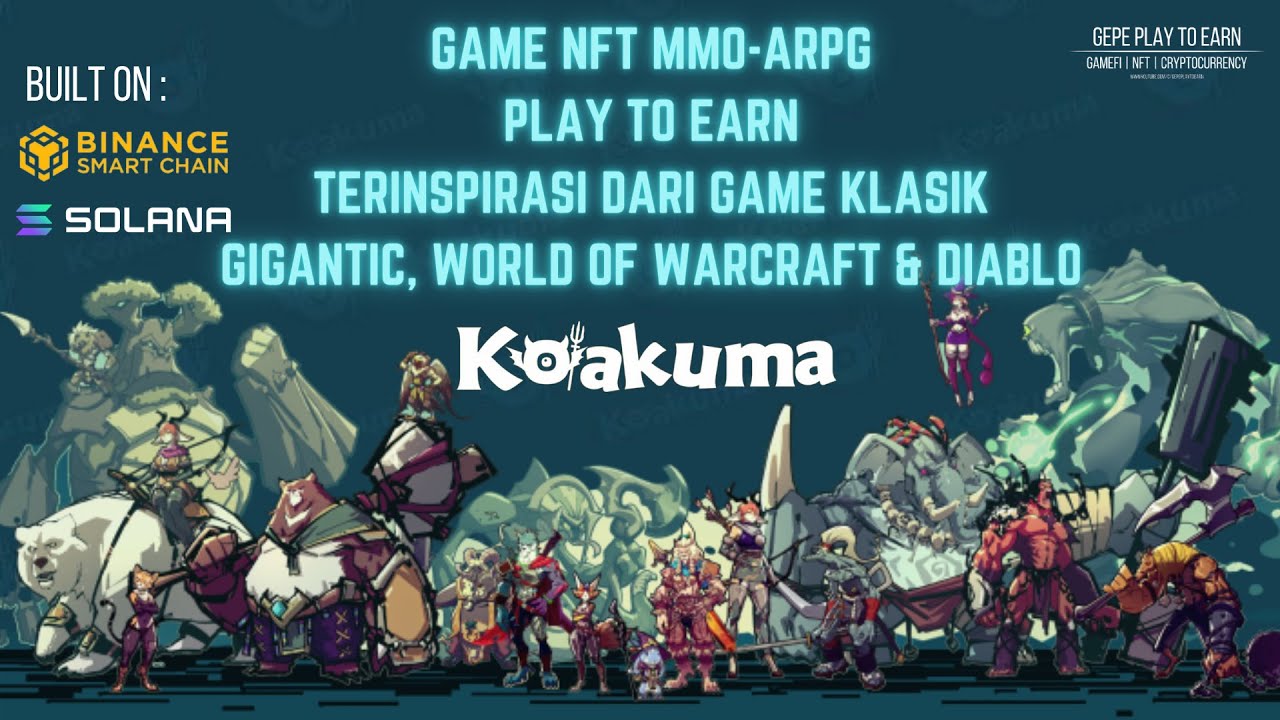 Koakuma NFT Game - Riview Koakuma Indonesia MMO-ARPG Play to Earn - YouTube