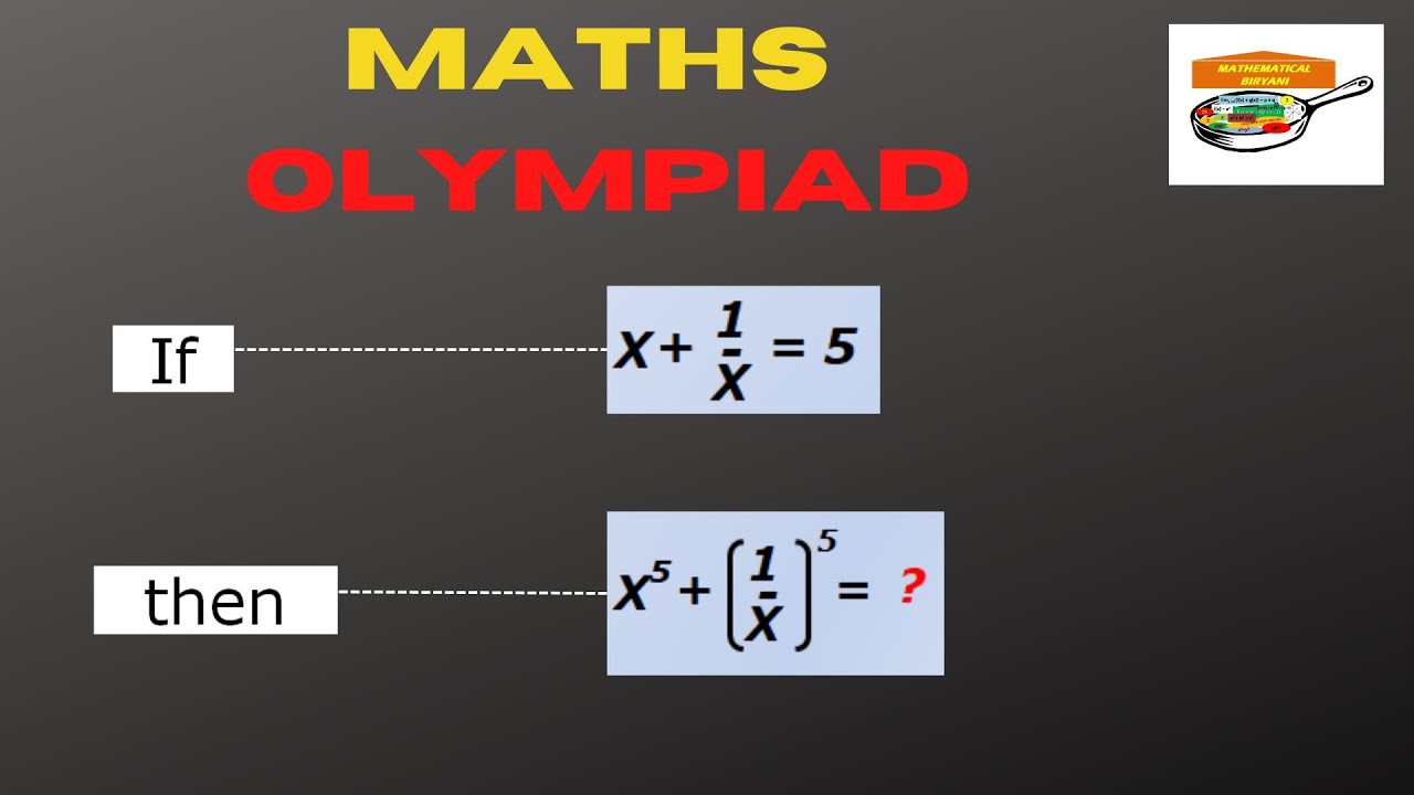 Maths Olympiad Problem 1 - YouTube