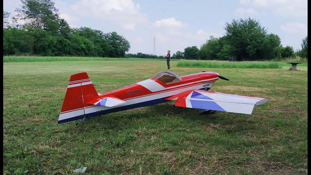 Hangar 9 CAP 232 80" - YouTube