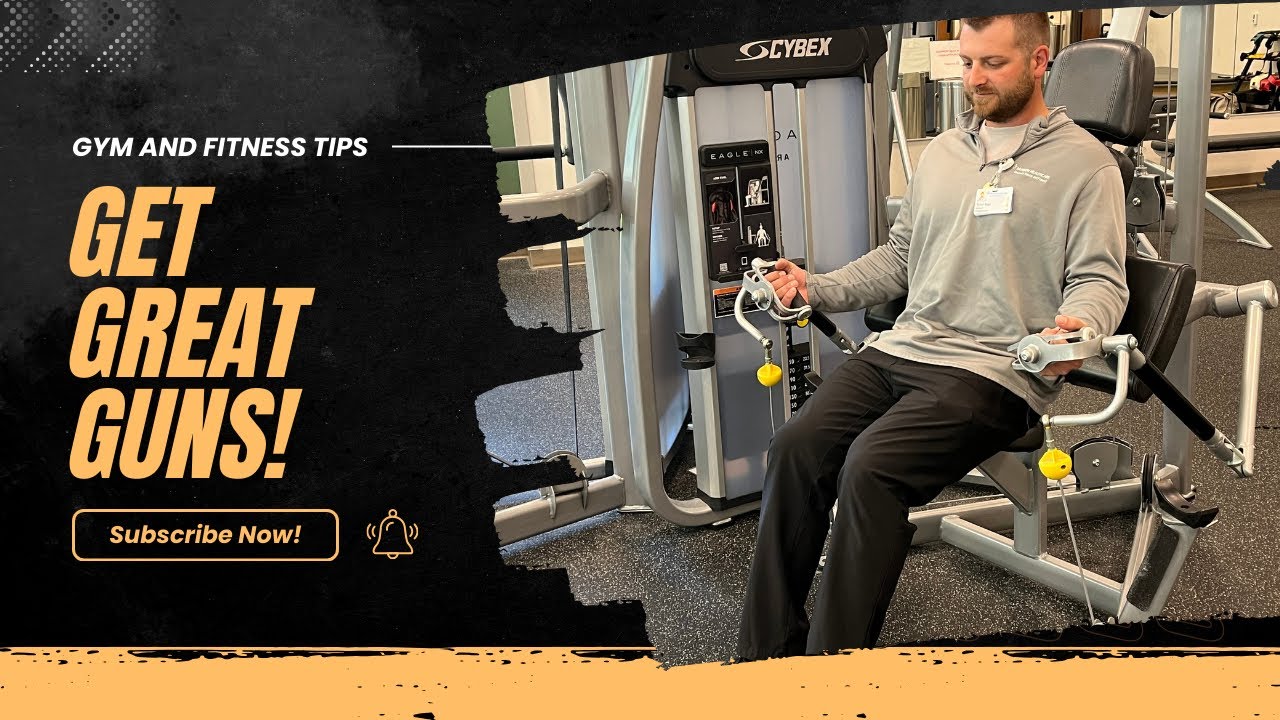 How to Use the Bicep Curl Machine - YouTube