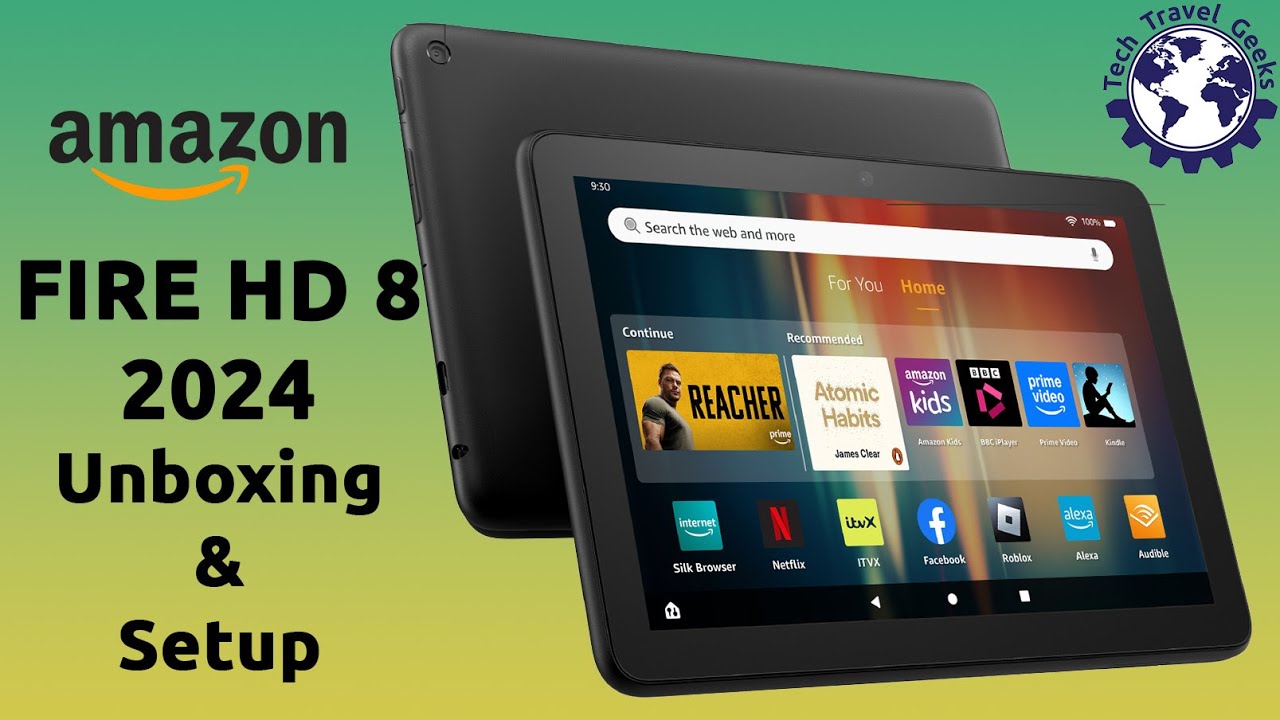 Amazon Fire HD 8 (2024) Unboxing & Setup #Amazon #amazonfire # ...