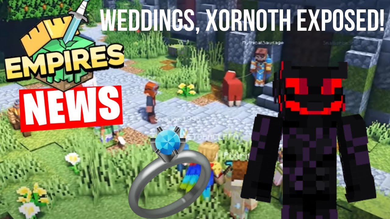 EMPIRES SMP NEWS #1: Xornoth Story Revealed? Royal Wedding! - YouTube