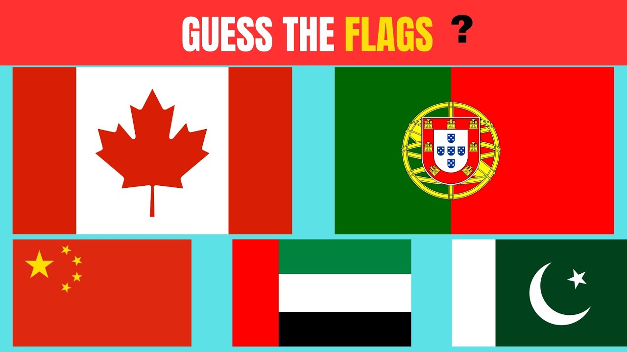 GUESS THE FLAGS | guess the flags #quiz #flag - YouTube