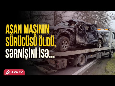 Qəbələdə ölümlə nəticələnən yol qəzası oldu | APA TV