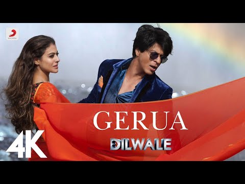 Gerua (Lyrics) | DilWale | Shahrukh Khan, Kajol | Arijit Singh, Antara ...