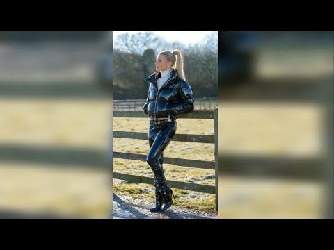 Shiny Puffer Jacket Women - Compilation 04