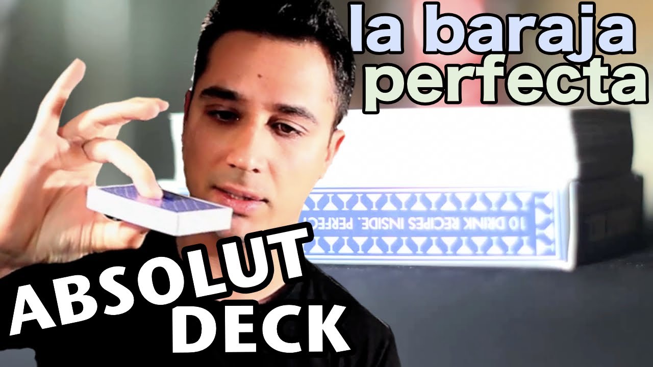 Absolut Vodka Playing Cards: ABSOLUT DECK, La Baraja Perfecta (Review) - YouTube