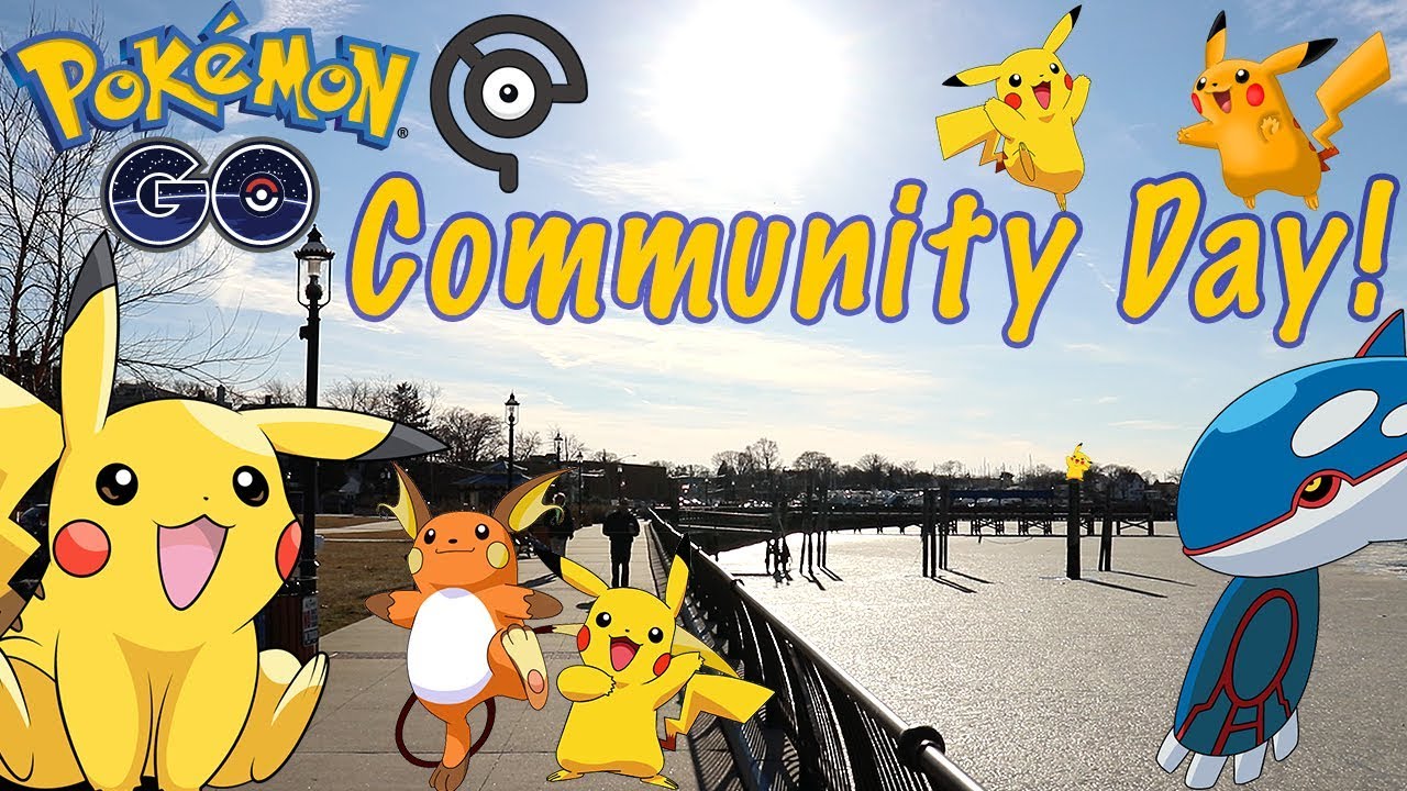 THE FIRST EVER COMMUNITY DAY IN POKÉMON GO: KEYPORT, NJ!!! *SHINY PIKA ...