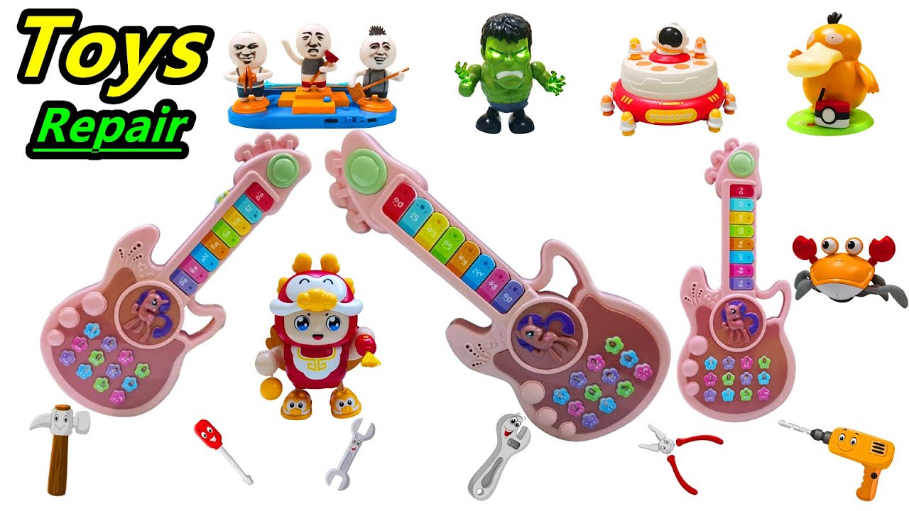 Rare ElectricToy Restoration 【Fun Electric Guitar Repair】 - YouTube