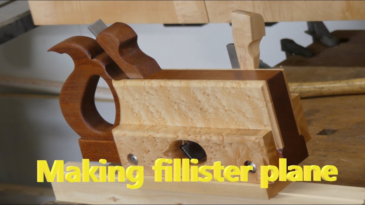 Making fillister plane - YouTube