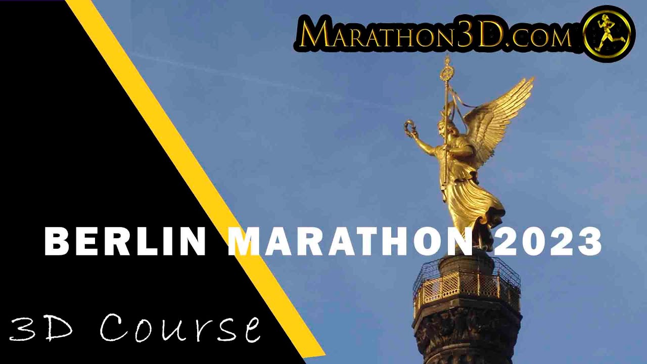 BERLIN MARATHON 2023 3D Course | www.Marathon3D.com - YouTube