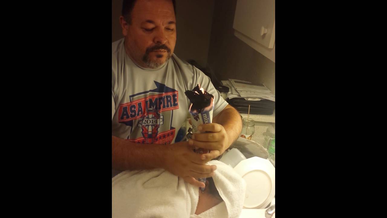 ear pressure relief with fire cone - YouTube