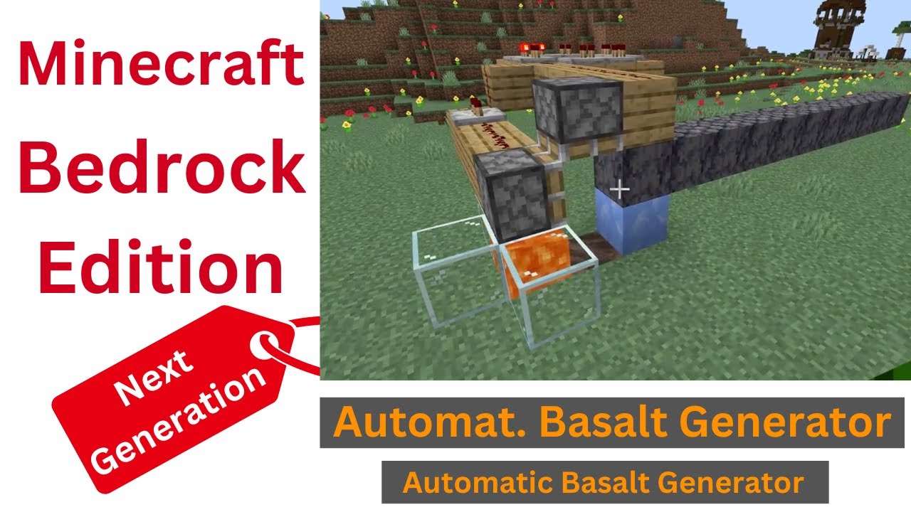 Minecraft Redstone Basalt-Generator / unendlich Basalt Generator / Farm ...
