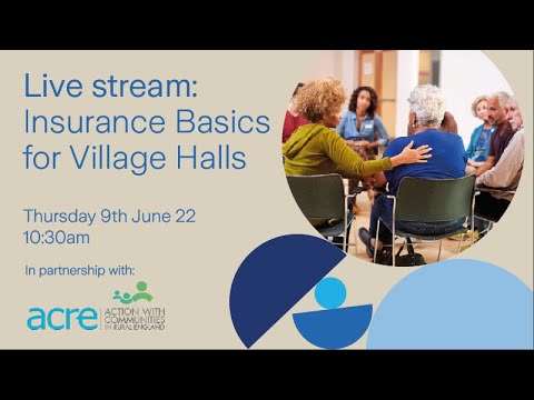 Insurance basics for village halls (by Zurich Insurance) - YouTube