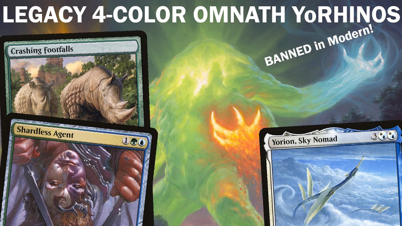 TOO GOOD FOR MODERN! Legacy 4-Color Yorion Rhino Cascade Control ...