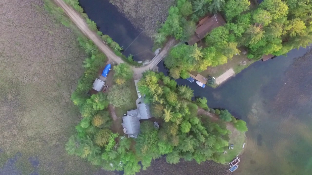 Drone footage of some homes on Avery Lake - YouTube