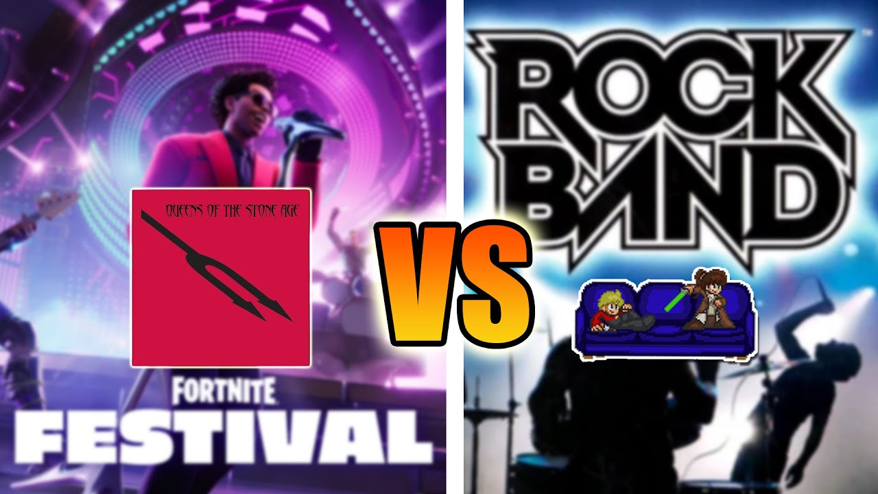 Fortnite Festival vs Rock Band | Queens of the Stone Age Go with the ...