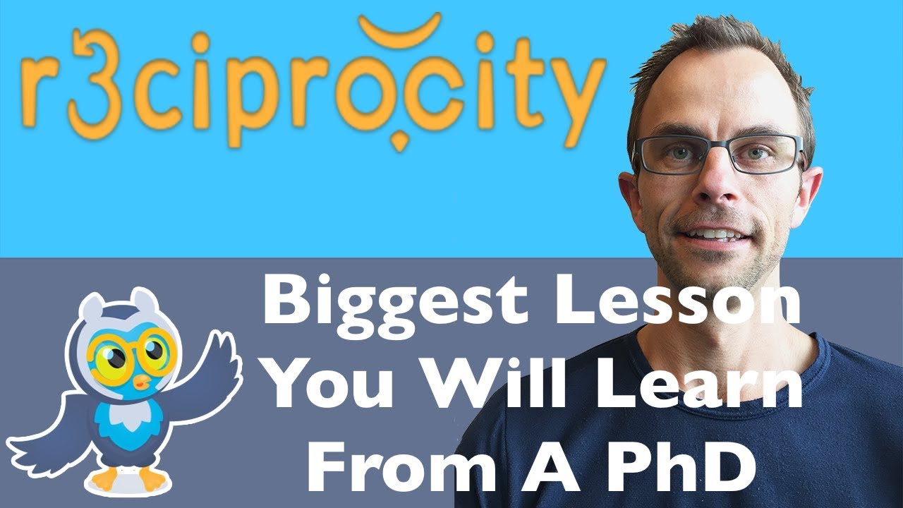 The Biggest Lesson I Learned During My PhD - YouTube