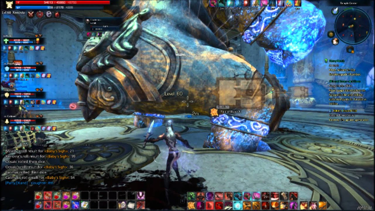 Tera: BT Dungeon bosses (first boss not shown) - YouTube