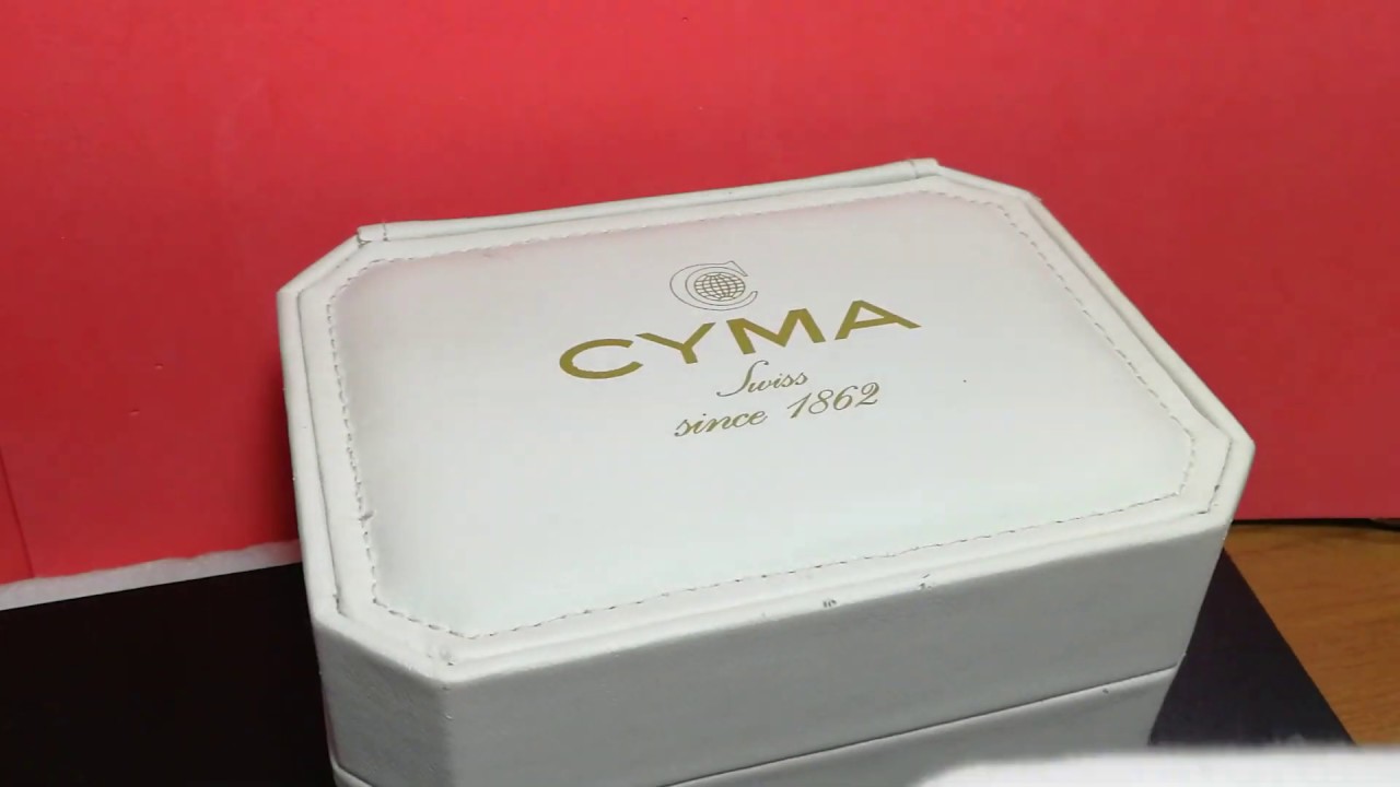 IMPRESIONANTE RELOJ CYMA 586K DE LOS AÑOS 50, EN ORO DE 18KT - YouTube