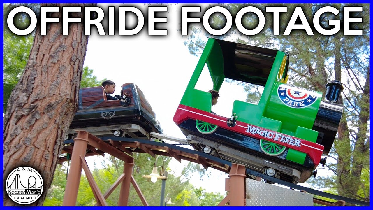 Magic Flyer | Six Flags Magic Mountain | 4K Off-Ride Footage | Non ...
