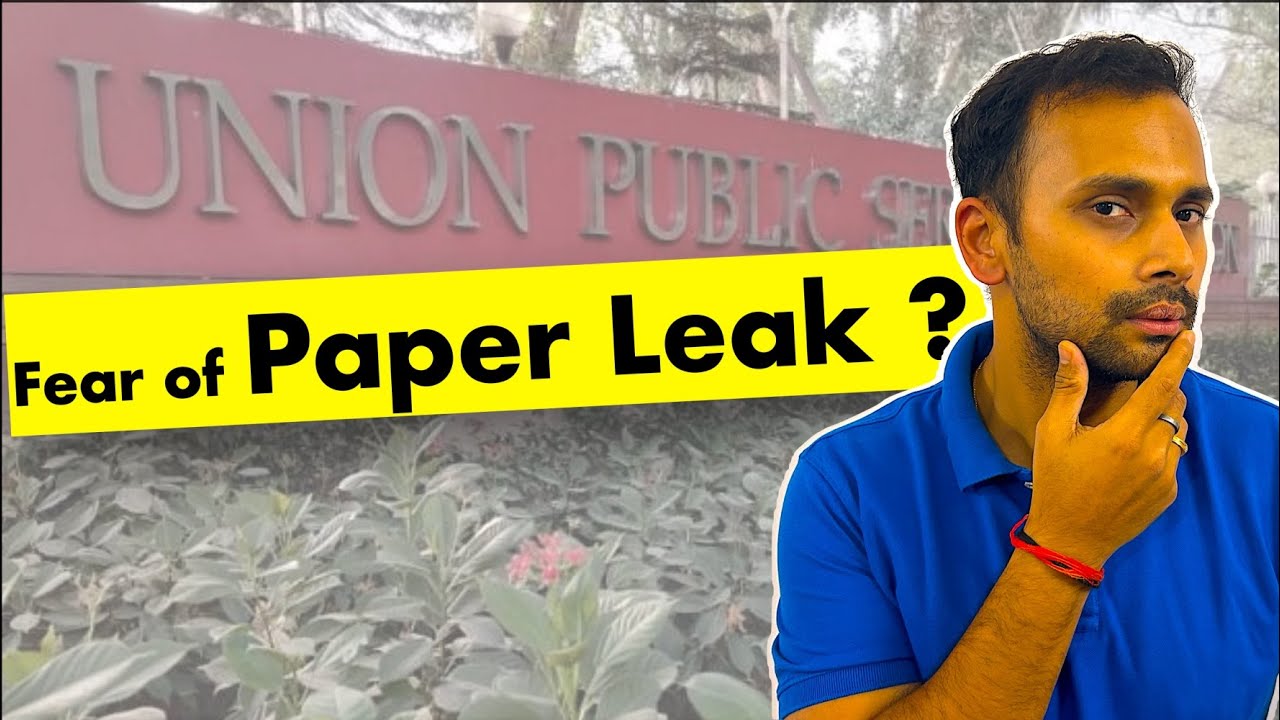 FEAR OF PAPER LEAK😨😱| How Paper Leak Destroys Aspirants Lives | UPSC ...