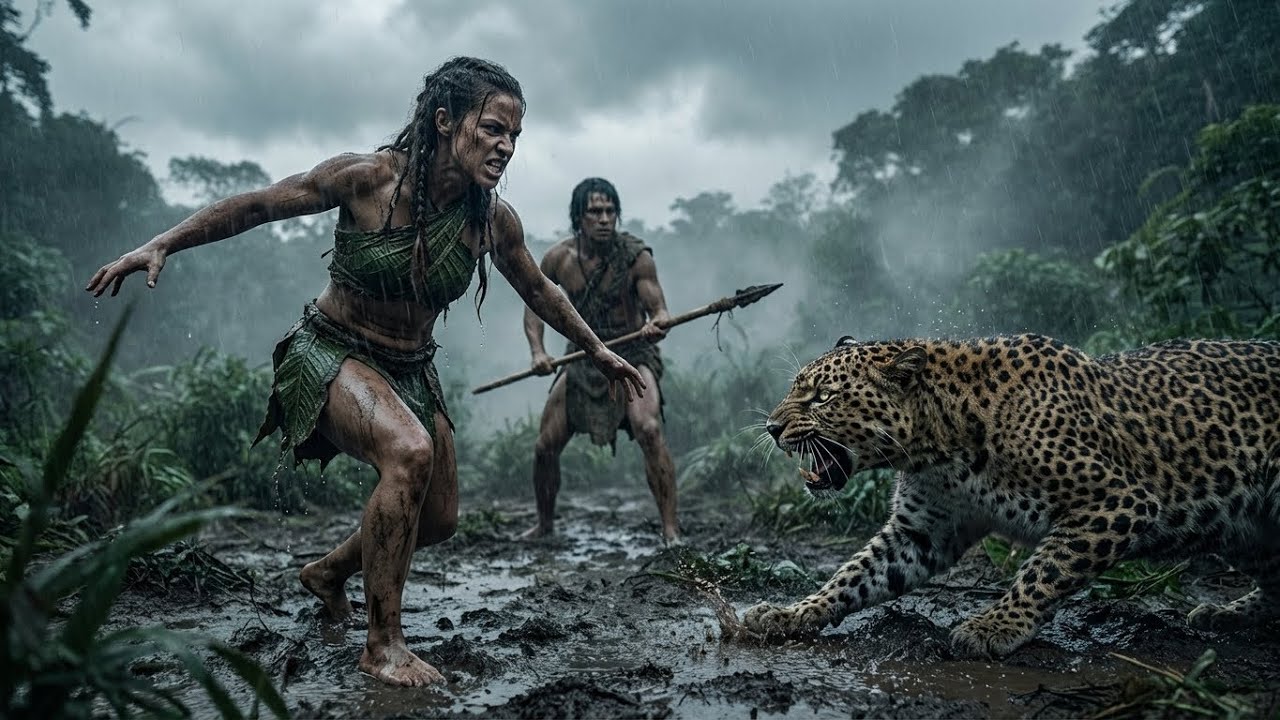 Surviving the Wild 40,000 Years Ago — Five Humans vs Jungle Predators ...