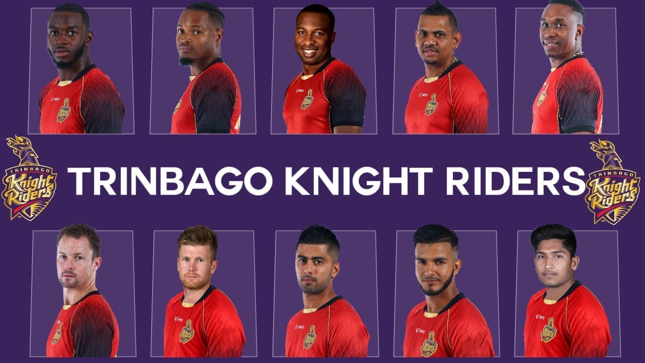 Trinbago Knight Riders | CPLT20 2019 | Trinbago Knight Riders Team 2019 ...