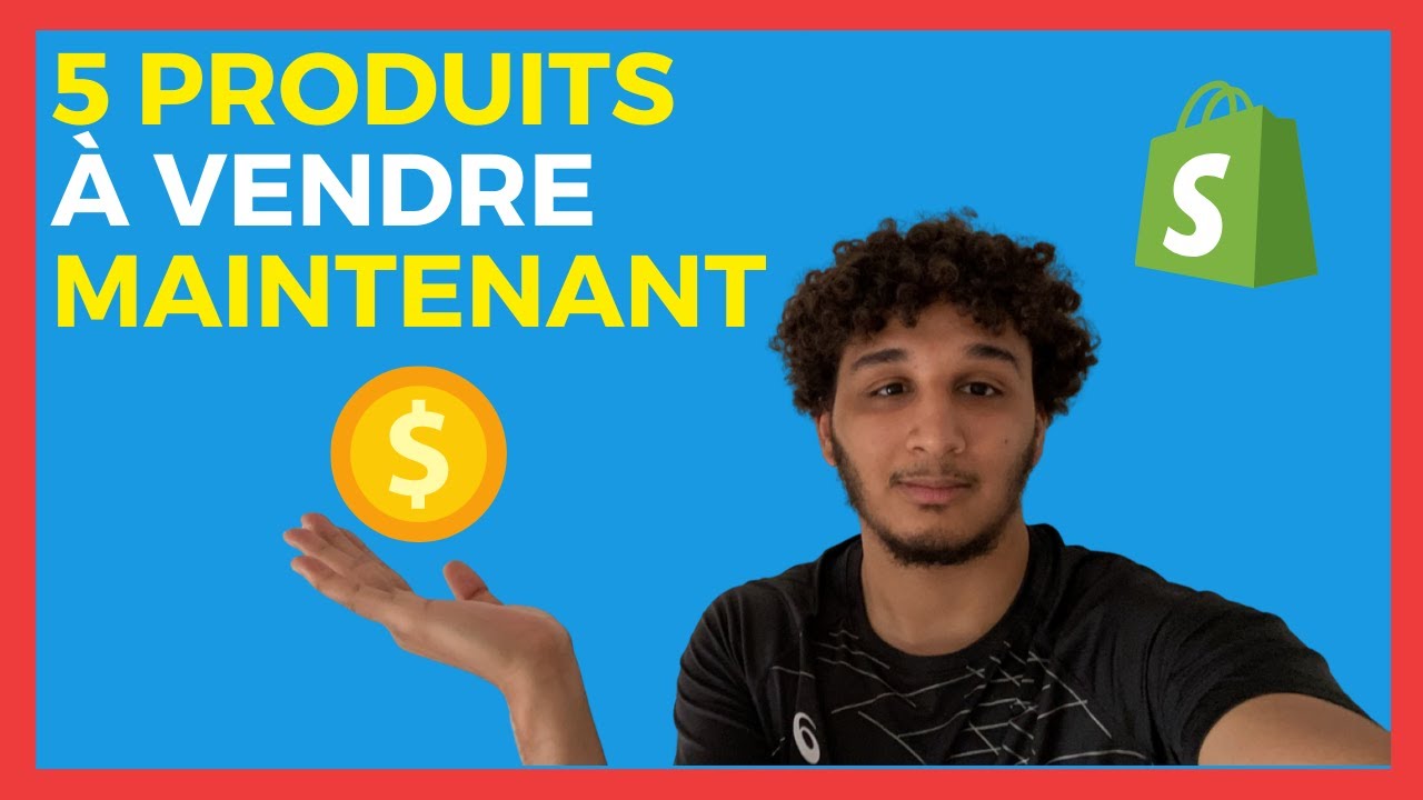 5 produits WINNERS à vendre MAINTENANT | E-commerce 2021 - YouTube