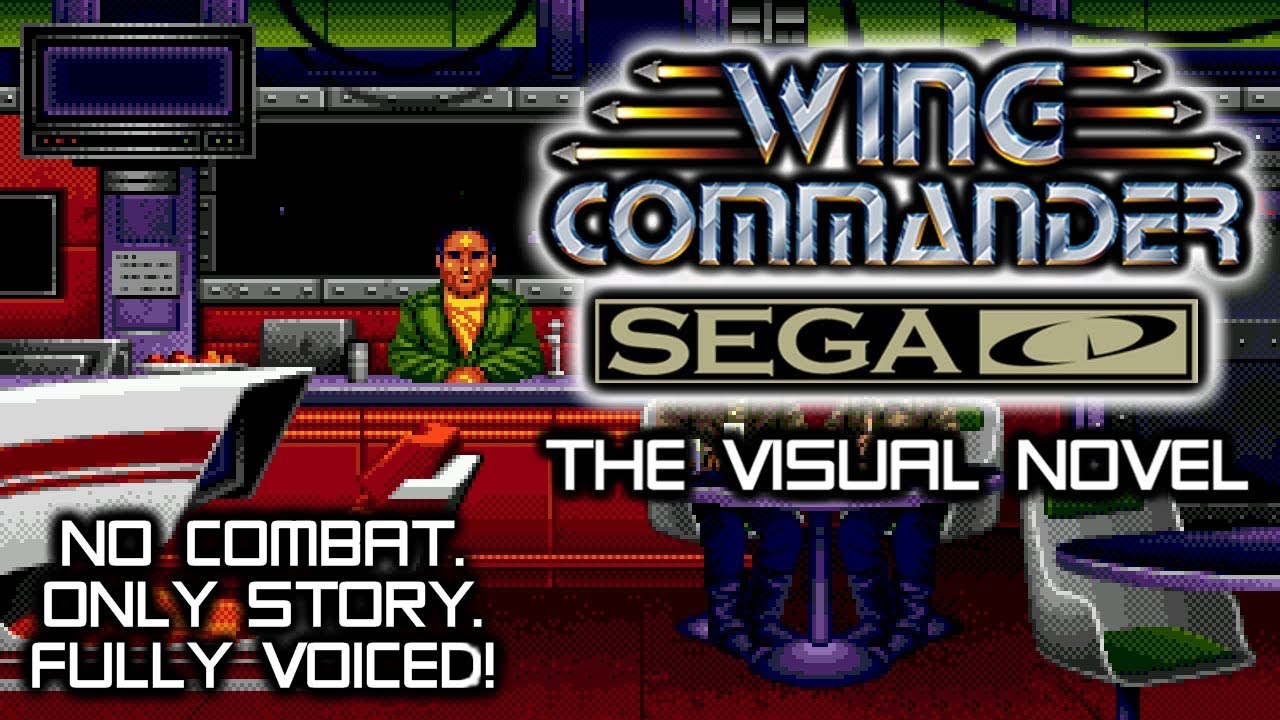 Wing Commander: The Visual Novel – Sega CD version, fully voiced (no ...