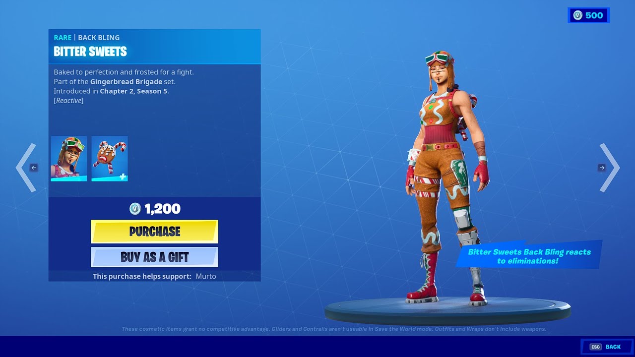 Fortnite How To Get *Gingerbread Raider* Skin For Free (100% Real ...