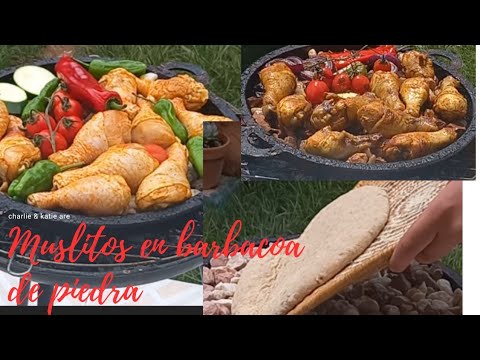 BARBACOA DE PIEDRA |Muslitos de pollo jugosos y bien hechos - YouTube