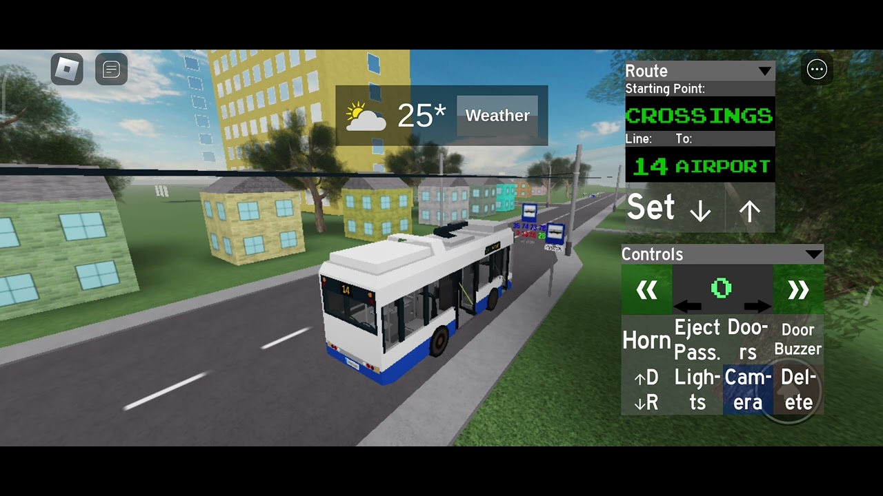 Roblox Transport Simulator 2 - Route 14: Crossings - Airport via ...