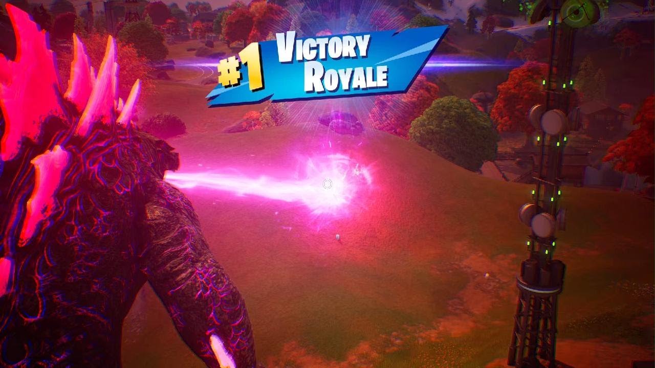 Fortnite Godzilla Victory Royale! - YouTube